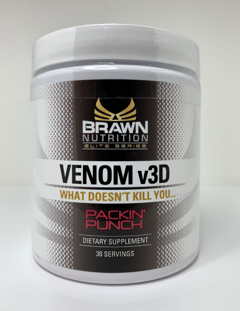 VENOM v3D Brawn Nutrition US-Booster - Fatburners