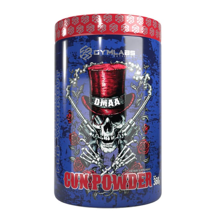 GYMLABS Nutrition GUN POWDER | DMAA + DMHA | Fatburners.at