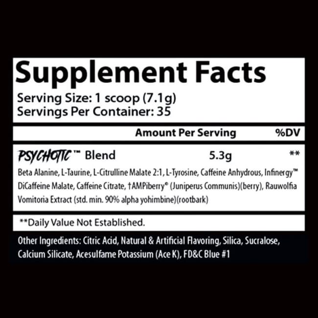 Insane Labz Psychotic HELLBOY - Pre-Workout | Fatburners.at